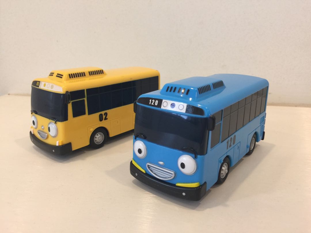 Tayo Bus & Lani Bus Pull Back Vehicles, Hobbies & Toys, Toys & Games on ...