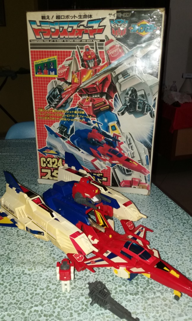 Transformer G1 star saber, Hobbies & Toys, Toys & Games on Carousell