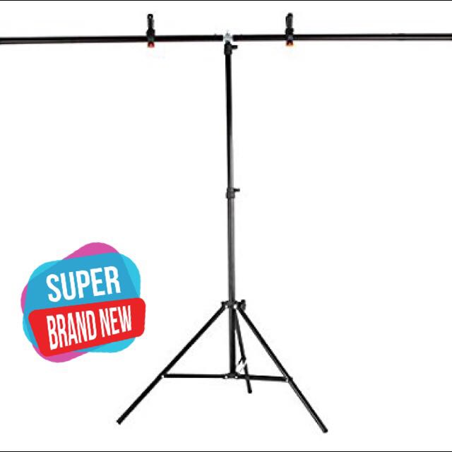 2 x 2 meter T - Portable backdrop stand, Photography, Photography ...
