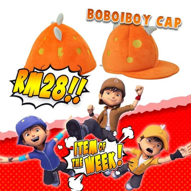 boboiboy lightning cap (original), Babies & Kids, Babies & Kids Fashion ...