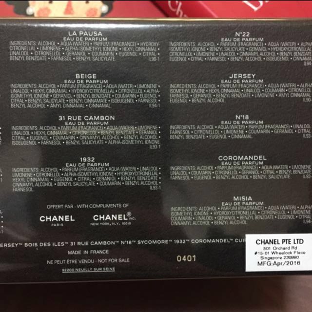 *SOLD* Chanel Les Exclusifs Discovery Set, Beauty & Personal Care, Face ...