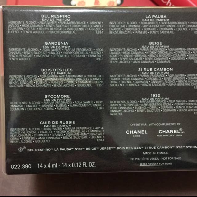 *SOLD* Chanel Les Exclusifs Discovery Set, Beauty & Personal Care, Face ...