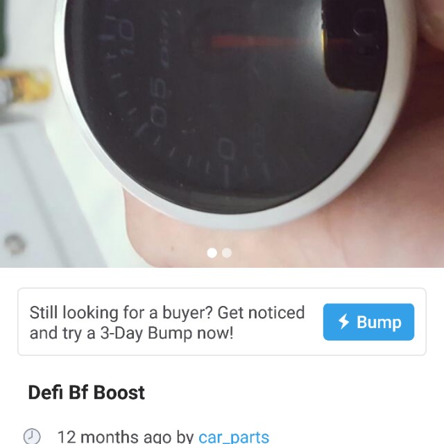 defi boost gauge with sensor, Car Accessories on Carousell