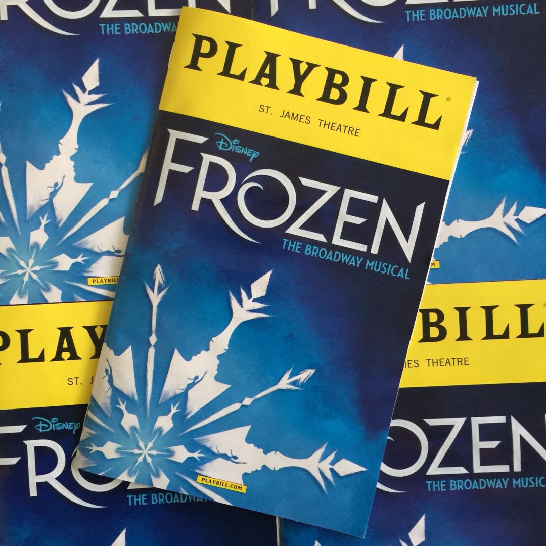 Disney's FROZEN Playbill, Hobbies & Toys, Memorabilia & Collectibles ...