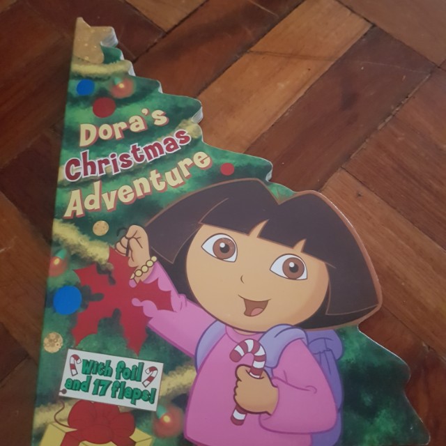 Dora's Christmas Adventure, Hobbies & Toys, Books & Magazines, Children ...