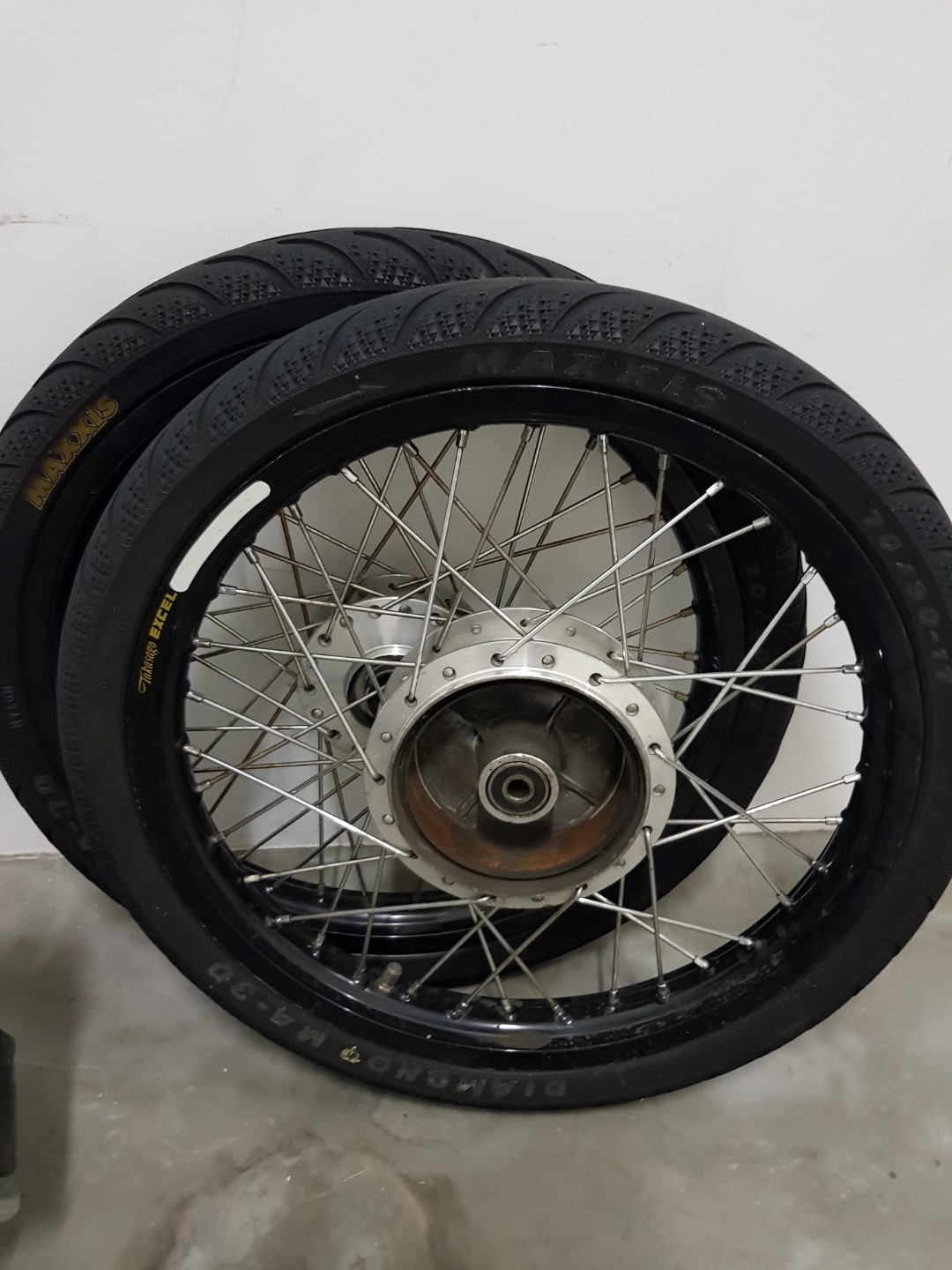 excel asia rim 17inch, Motorcycles, Motorcycle Accessories on Carousell