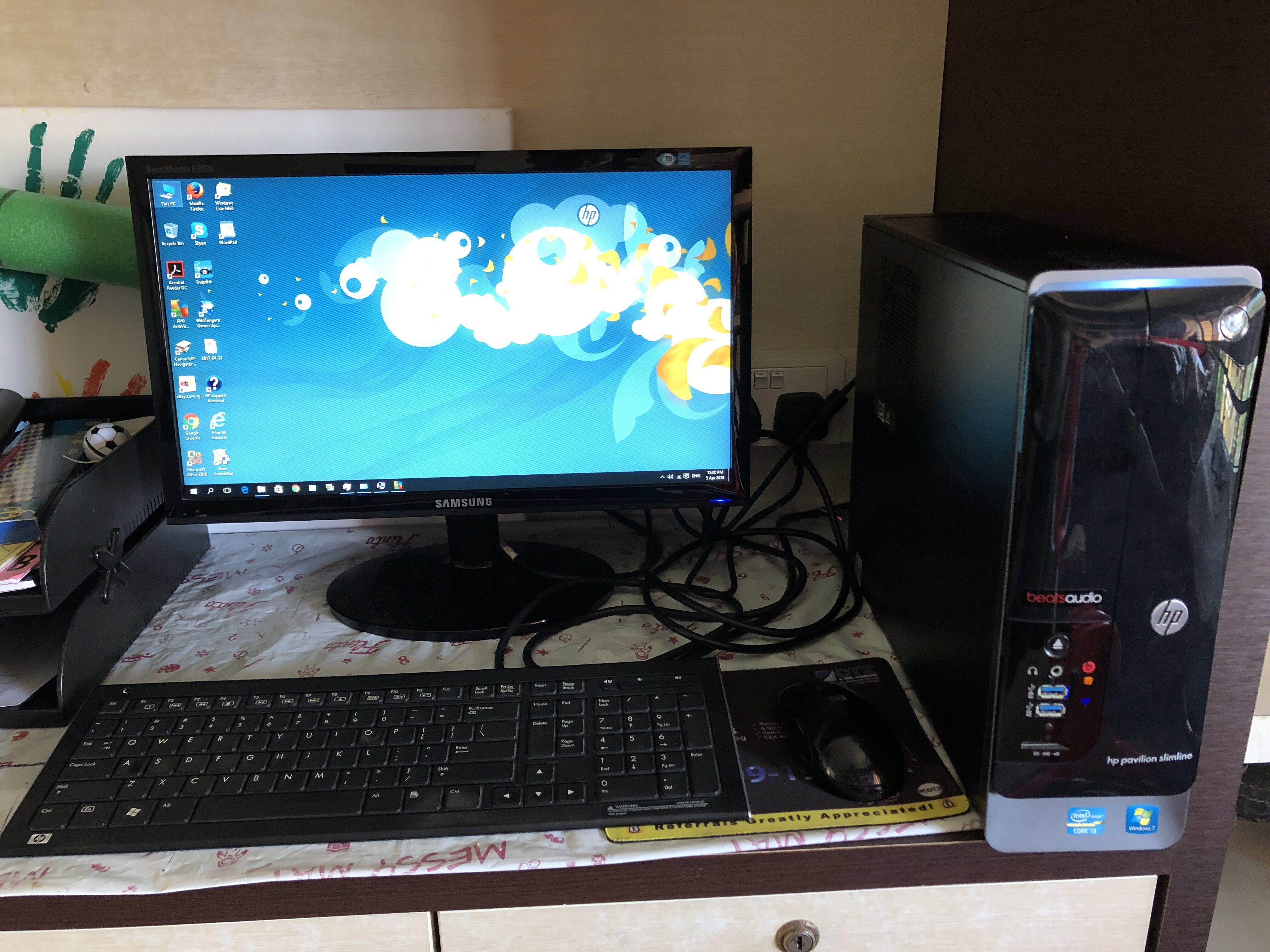 HP Pavilion Slimline desktop, Computers & Tech, Desktops on Carousell