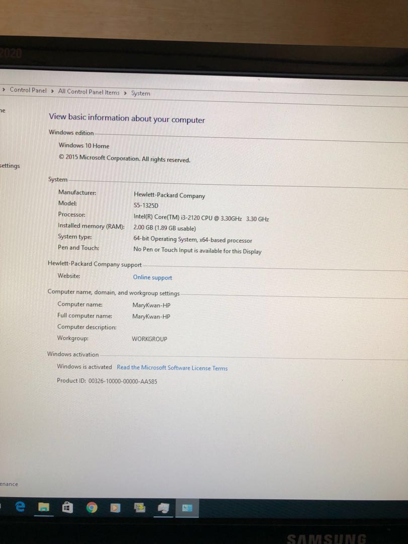 HP Pavilion Slimline Desktop Computers Tech Desktops On Carousell