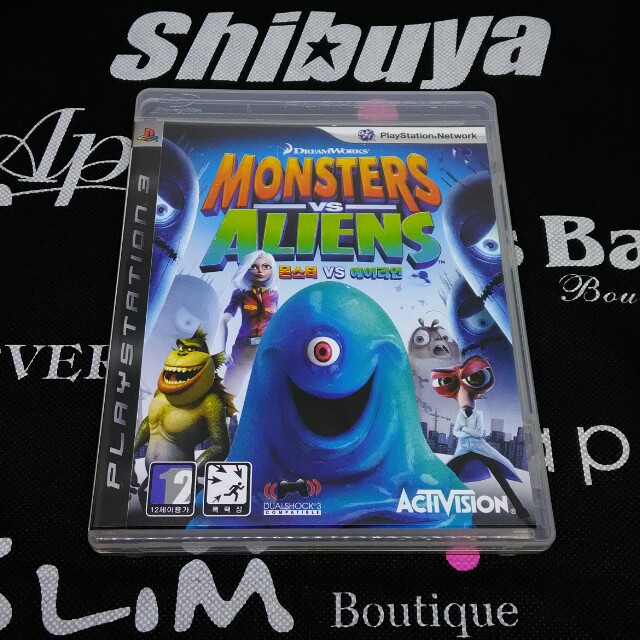 PS3 Game Monsters vs Aliens, Video Gaming, Video Games, PlayStation on ...