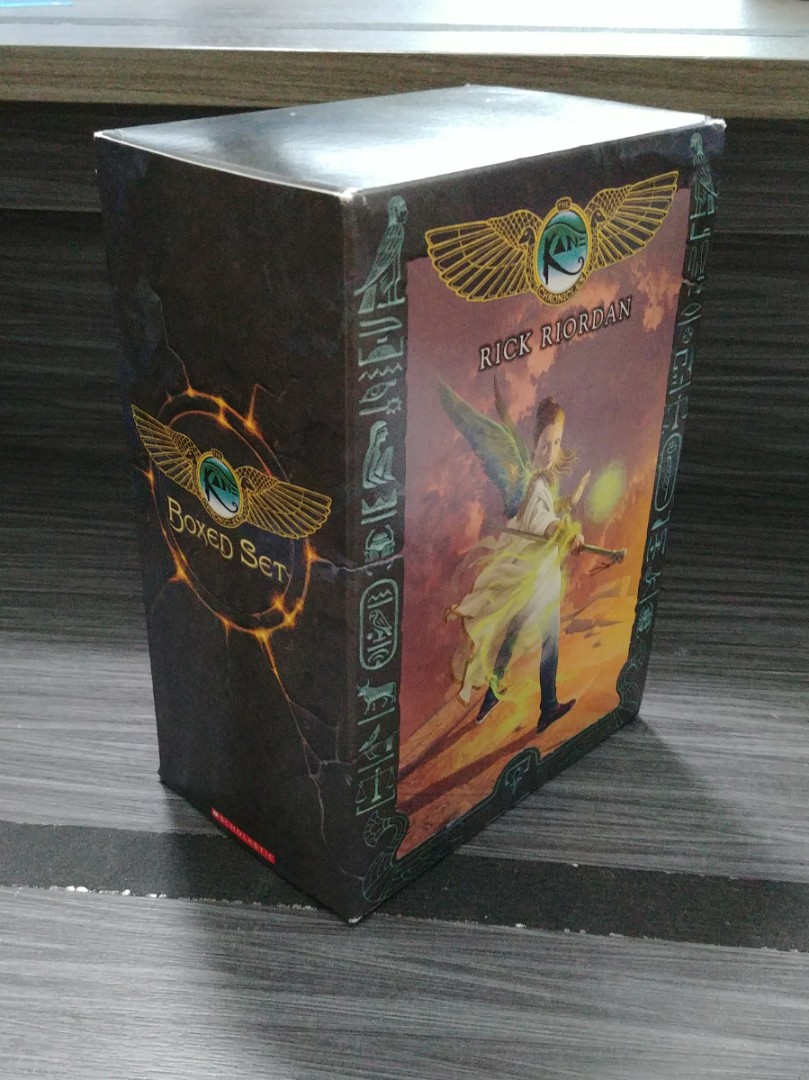 Rick Riordan Kane Chronicles Boxed Set 書本 And 文具 小說 And 故事書 Carousell