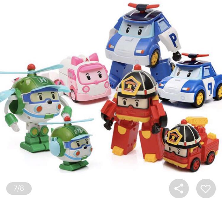 Robocar Poli transformer toys 4 in 1, Hobbies & Toys, Toys & Games on ...