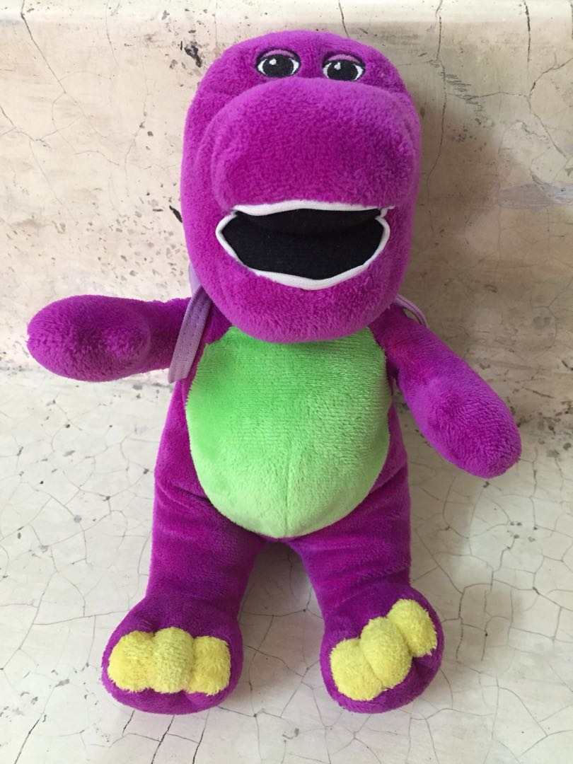 Soft Toy - Barney, Hobbies & Toys, Toys & Games on Carousell
