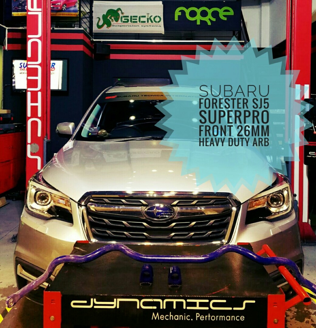 Subaru Forester SJ / WRX / Levorg : SuperPro 26mm Heavy Duty "Front ARB ...