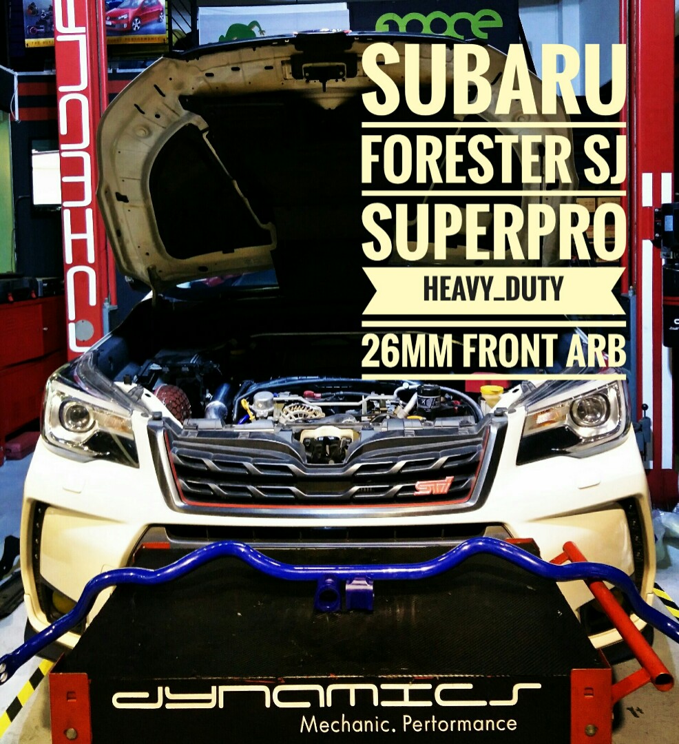 Subaru Forester SJ / WRX / Levorg : SuperPro 26mm Heavy Duty "Front ARB ...