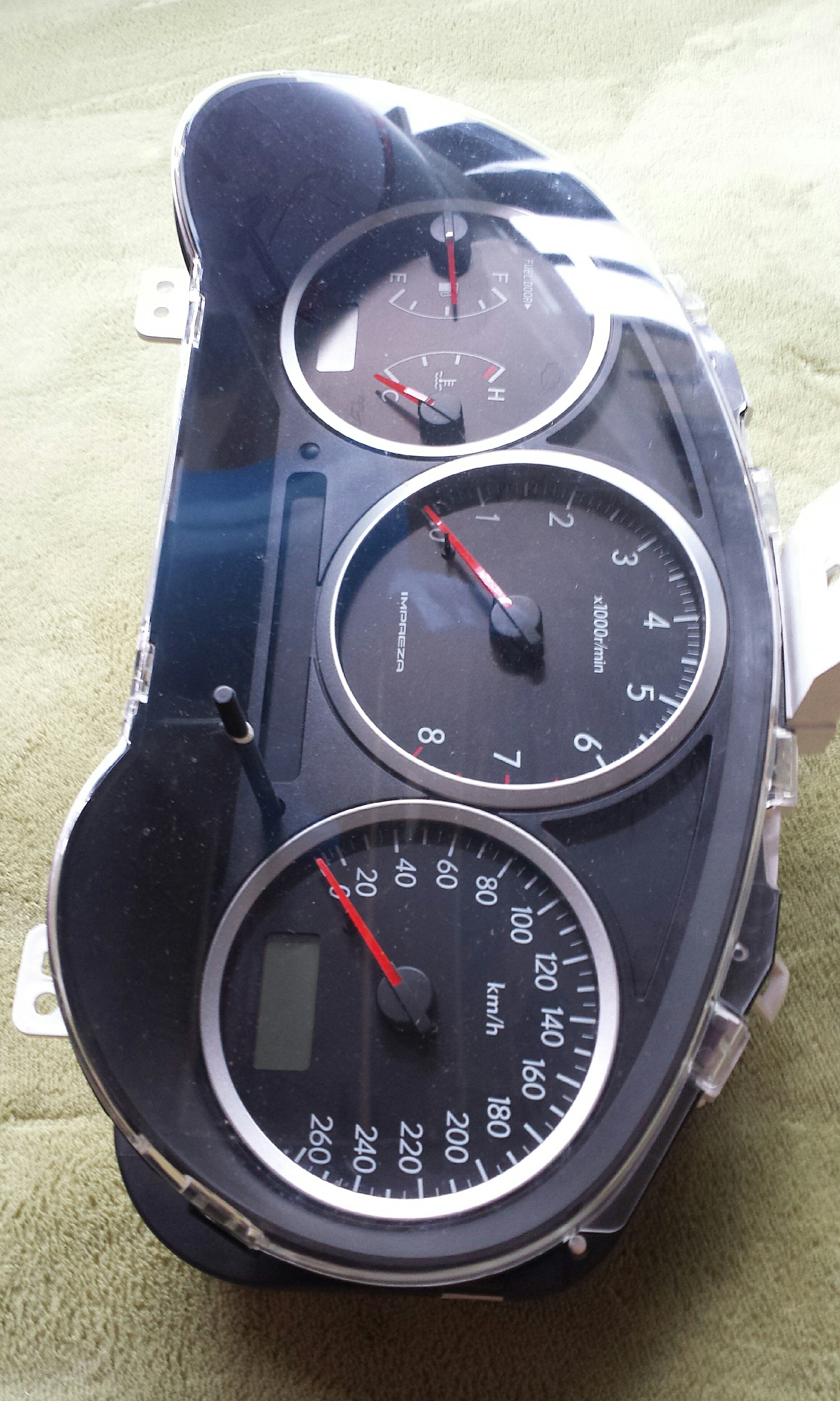 Subaru Impreza WRX Speedo, Car Accessories, Accessories on Carousell