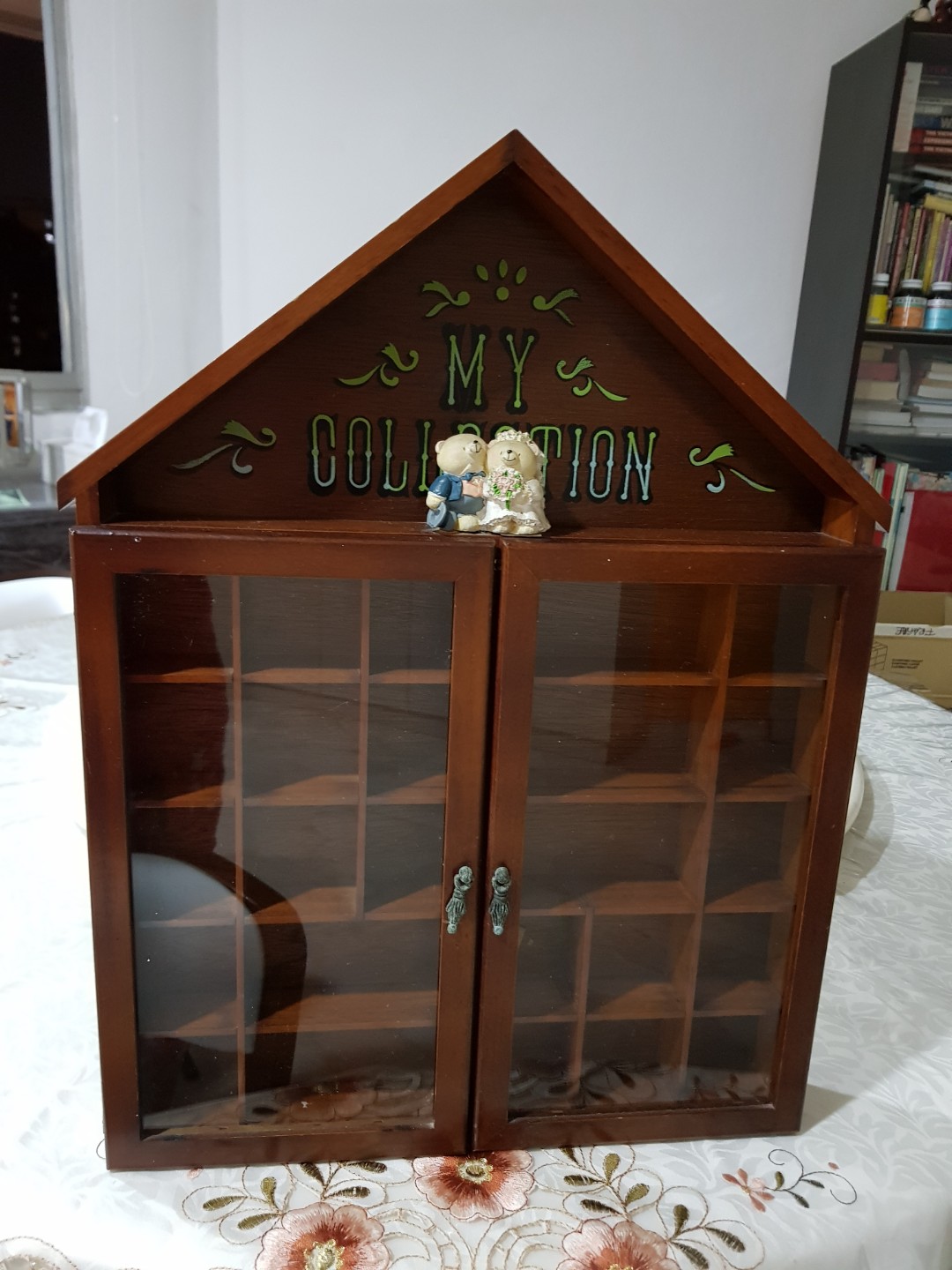 Wooden display house, Furniture & Home Living, Home Decor, Other Home ...