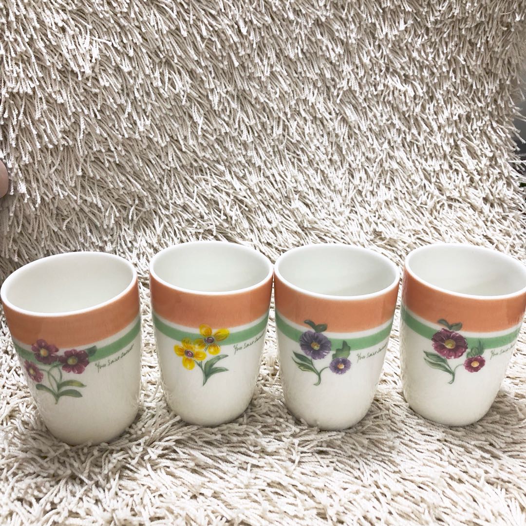 YSL YVES SAINT LAURENT Tall Cups, TV & Home Appliances, Kitchen ...