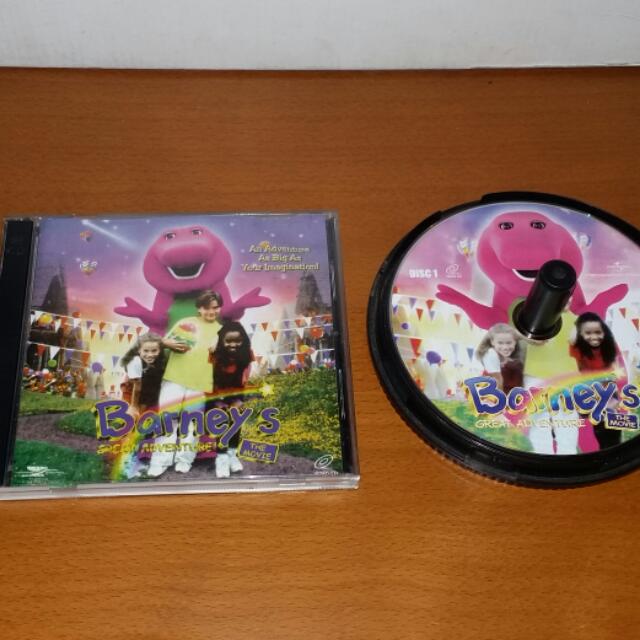 Barney's Great Adventure! The Movie VCD, Hobbies & Toys, Music & Media ...