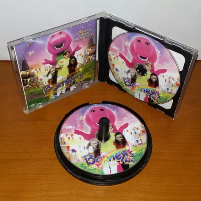 Barney's Great Adventure! The Movie VCD, Hobbies & Toys, Music & Media ...