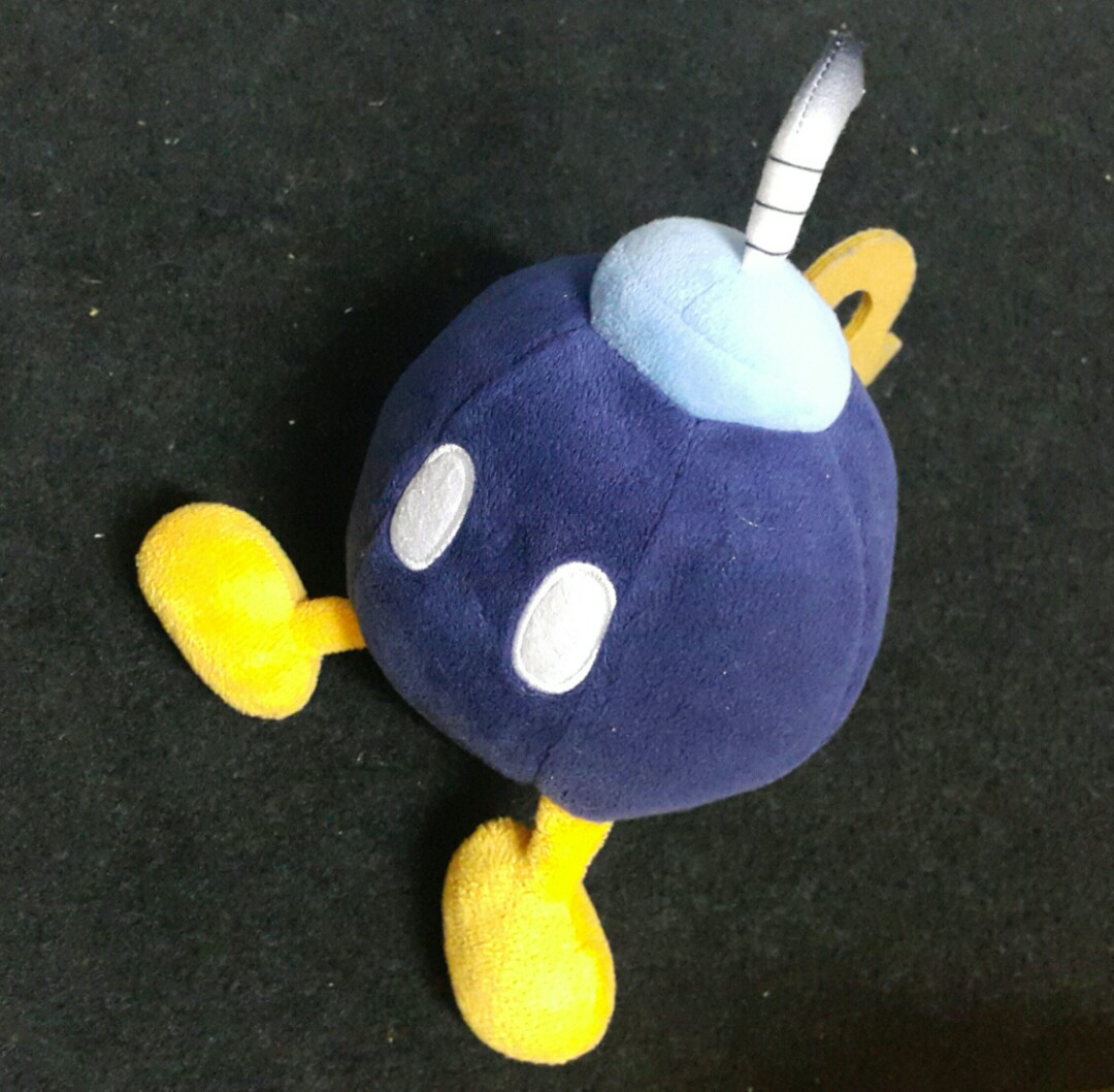Bob-omb 15cm Plush Toy, Hobbies & Toys, Toys & Games on Carousell