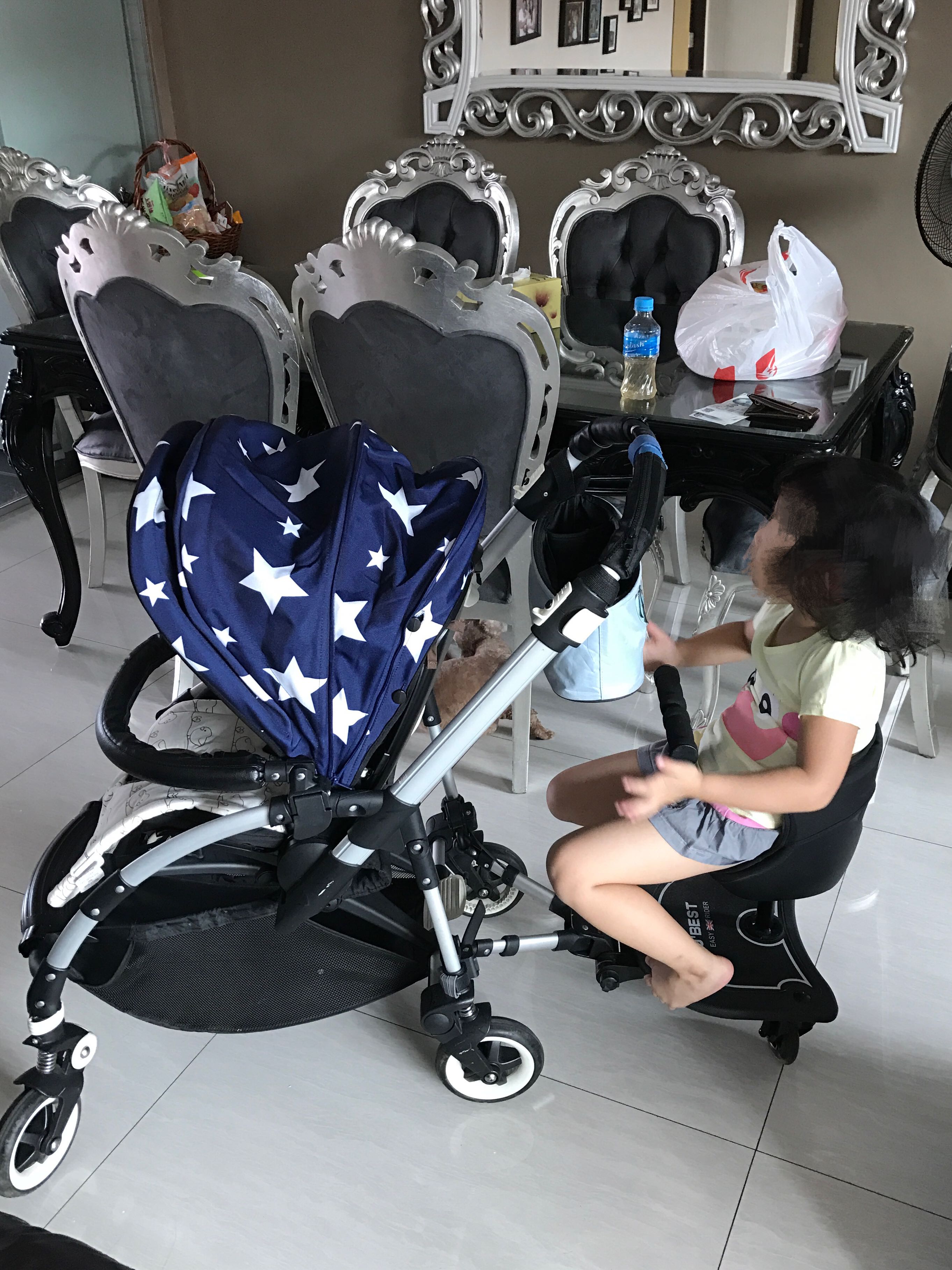 Bugaboo Stroller Standboard/Sibling Seat, Babies & Kids, Going Out ...