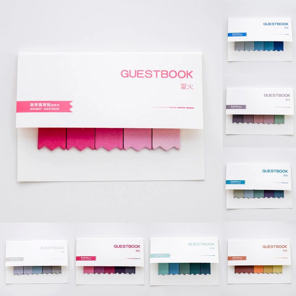 Chromatic Rainbow Pastel Post its, Hobbies & Toys, Stationary & Craft ...