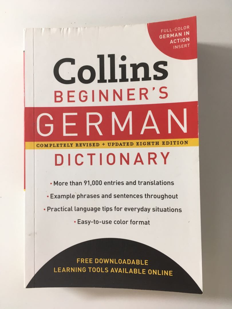 Collins Beginner's German Dictionary, Hobbies & Toys, Books & Magazines ...