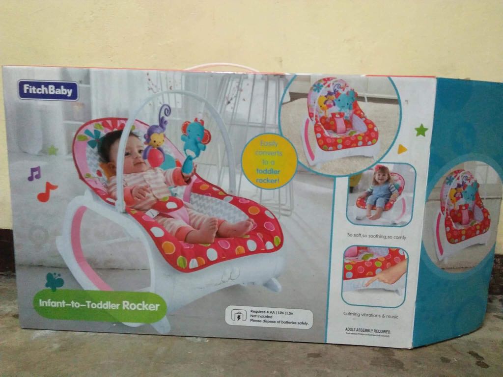 FITCH BABY BABY BOUNCER ROCKER, Babies & Kids, Going Out, Carriers ...