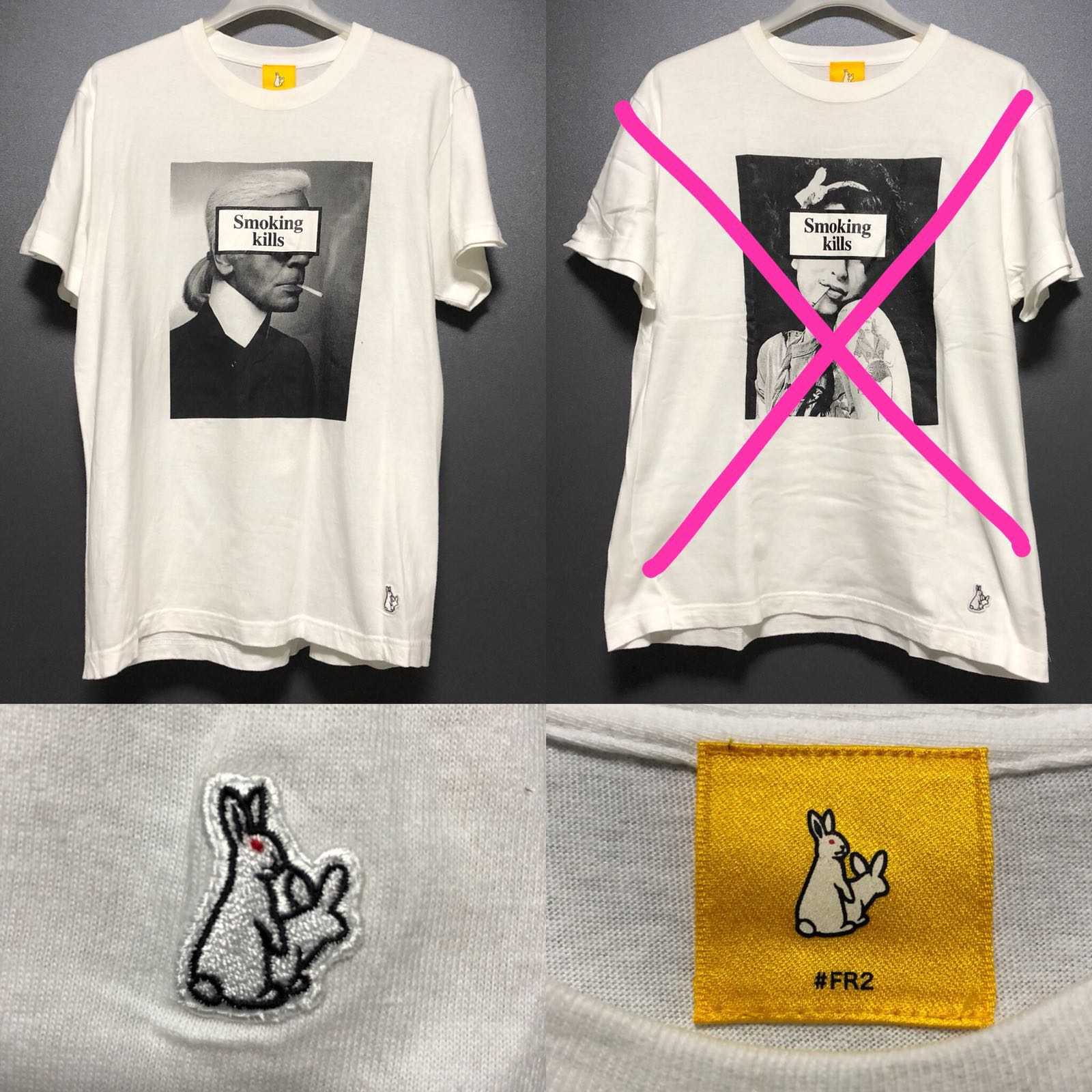 FR2 Smoking Kills Tee, M, Men's Fashion, Tops & Sets, Tshirts & Polo Shirts on Carousell