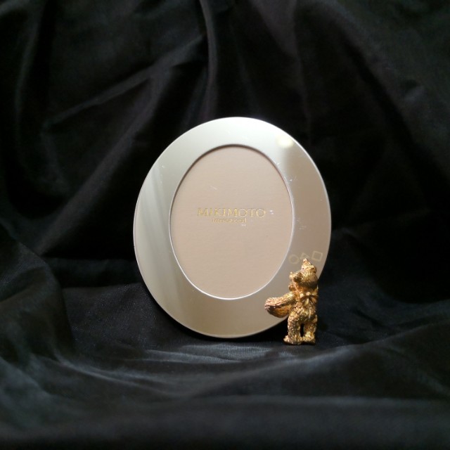 mikimoto teddy bear photo frame, Furniture & Home Living, Home Decor ...