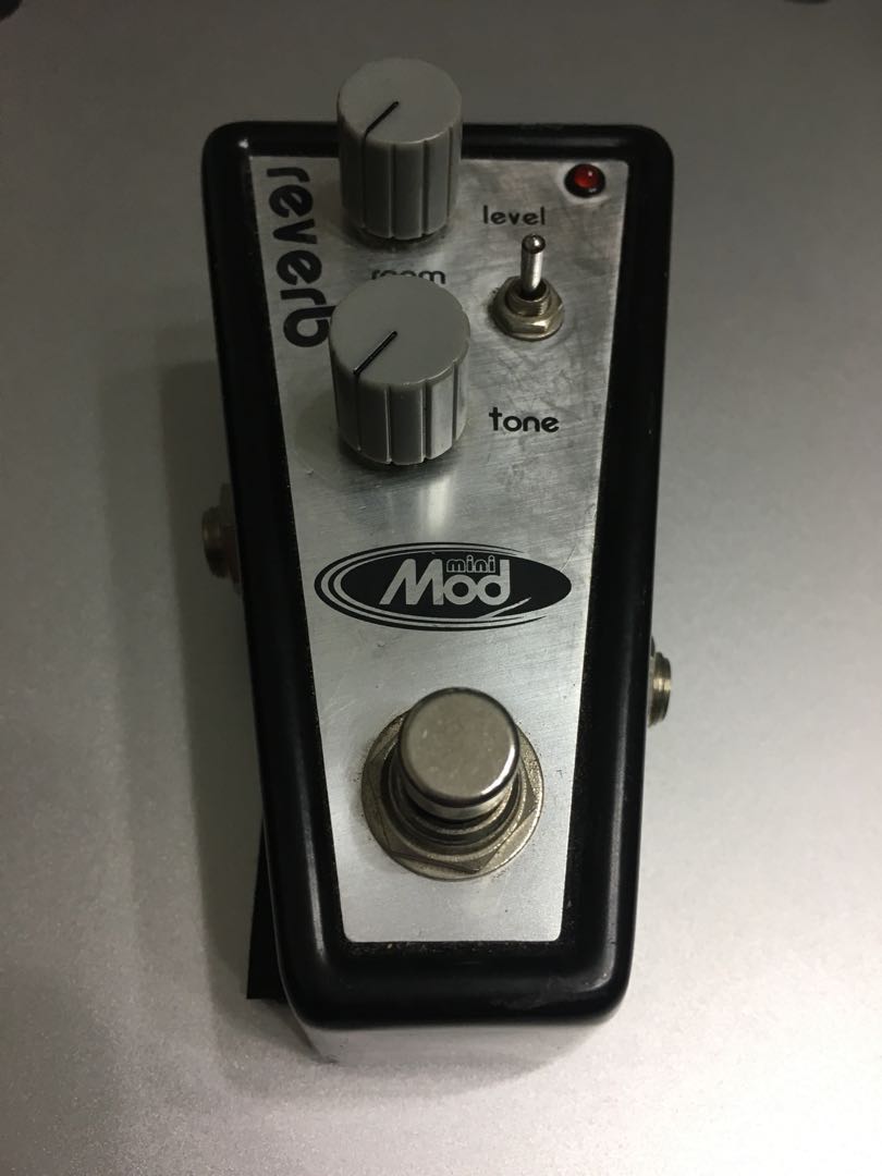 Modtone Mini-Mod Reverb Guitar Pedal, Hobbies & Toys, Music & Media ...