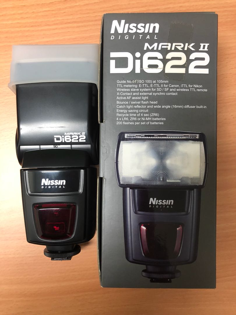 Nissin Di622 Mark II, Photography, Cameras on Carousell