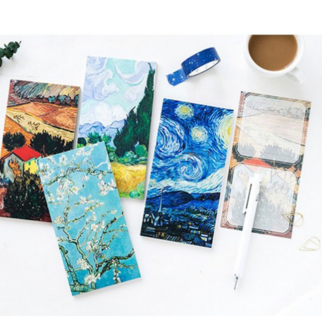 Van Gogh Notepad, Hobbies & Toys, Stationary & Craft, Other Stationery ...