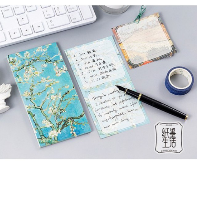 Van Gogh Notepad, Hobbies & Toys, Stationary & Craft, Other Stationery ...