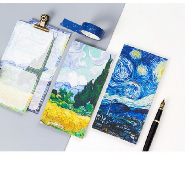 Van Gogh Notepad, Hobbies & Toys, Stationary & Craft, Other Stationery ...