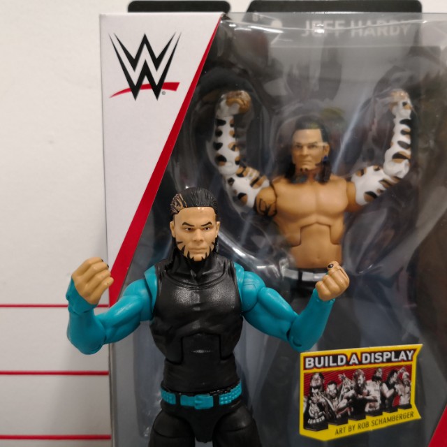 WWE Elite Jeff Hardy set, Toys & Games, Bricks & Figurines on Carousell