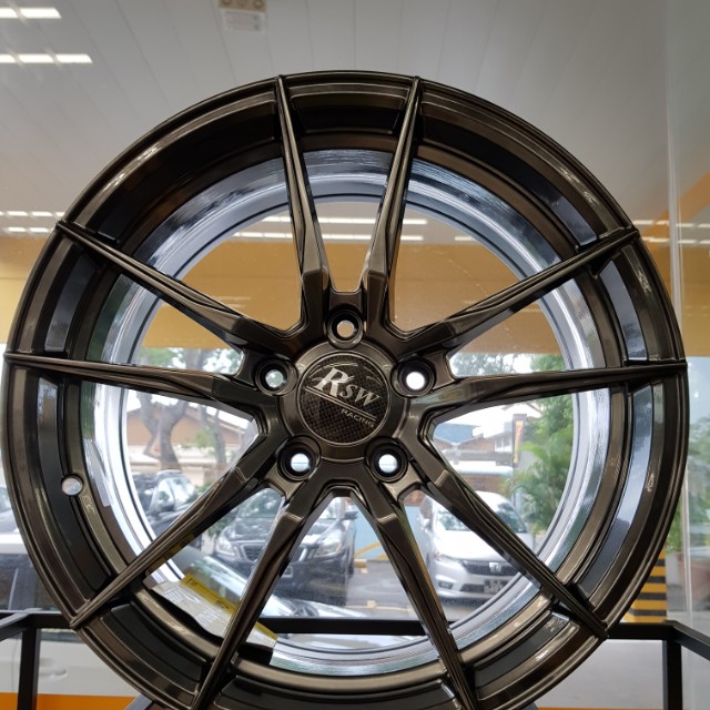17 Inch 5x114.3 Flow Formed Rim, Car Accessories, Accessories on Carousell