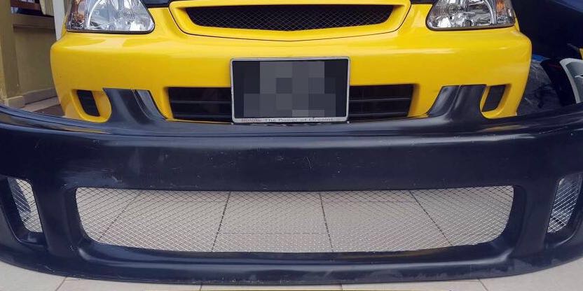 Civic EK9 EK99 Airwalker Front Bumper, Car Accessories on Carousell
