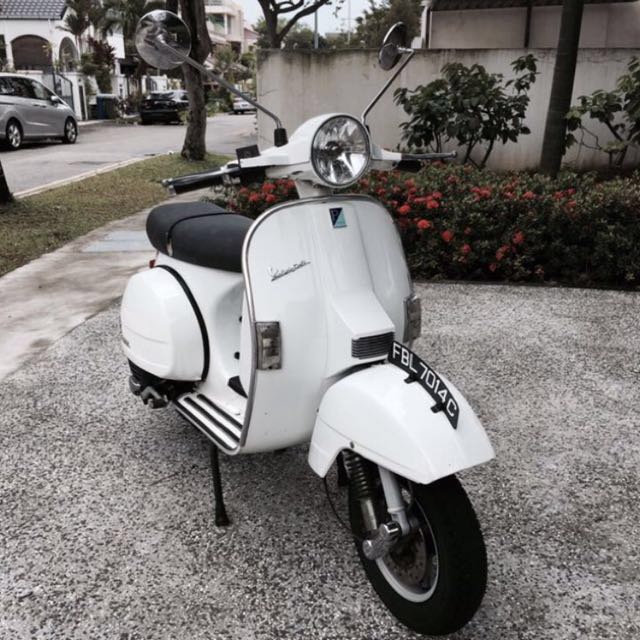 Modifikasi Vespa Px 150 Klasik