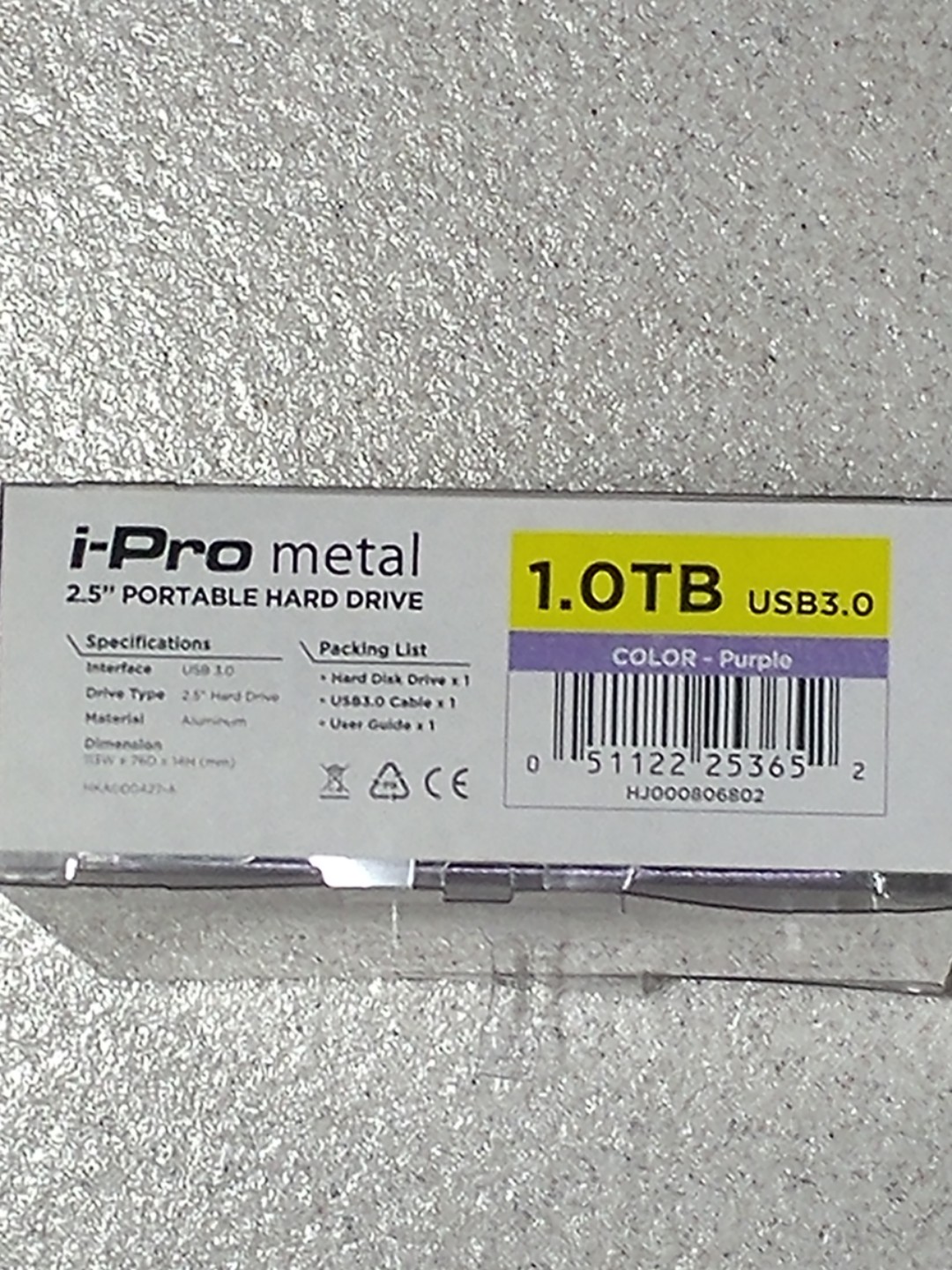 Imation I-Pro Metal 1 TB 2.5" Hard Drive (New), Computers & Tech, Parts ...