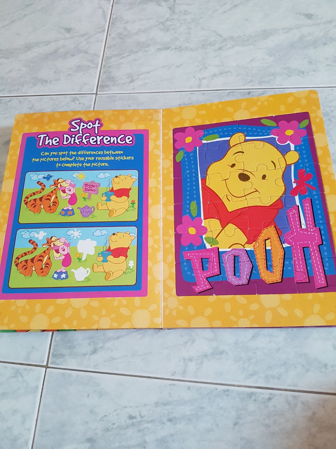 Jigsaw Activity Book with Stickers, Hobbies & Toys, Books & Magazines ...