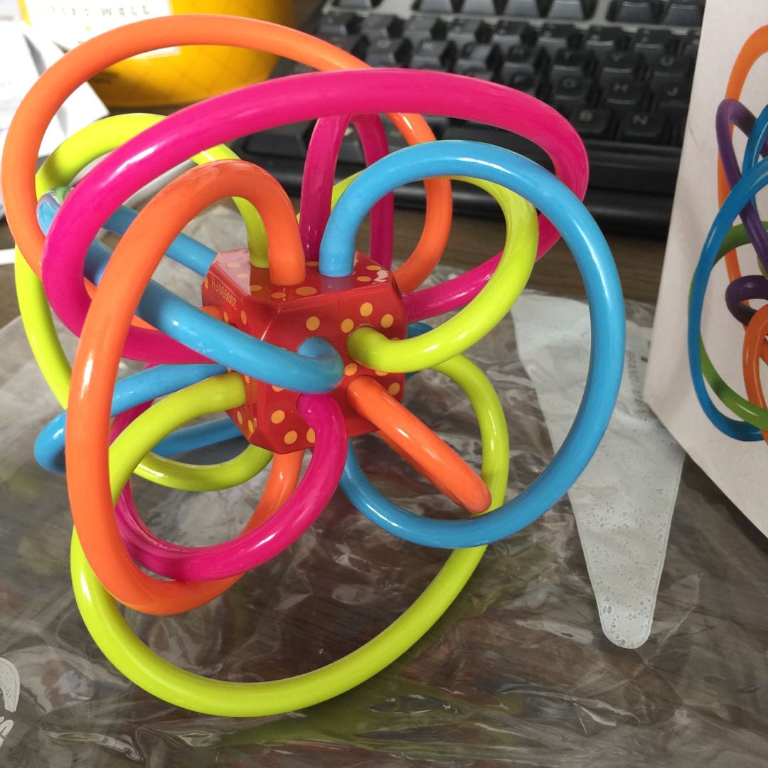 Manhattan Toy Winkel Rattle and Sensory Teether Activity Toy, Hobbies ...