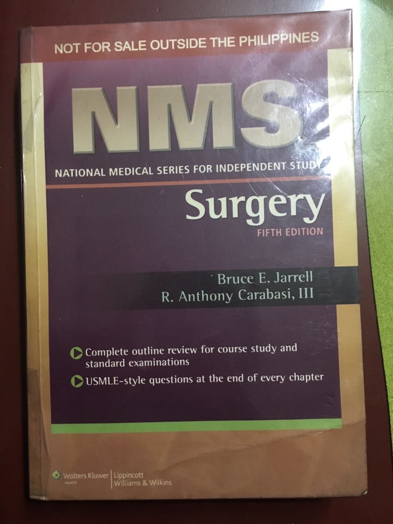 NMS Surgery 5th edition, Hobbies & Toys, Books & Magazines, Textbooks ...