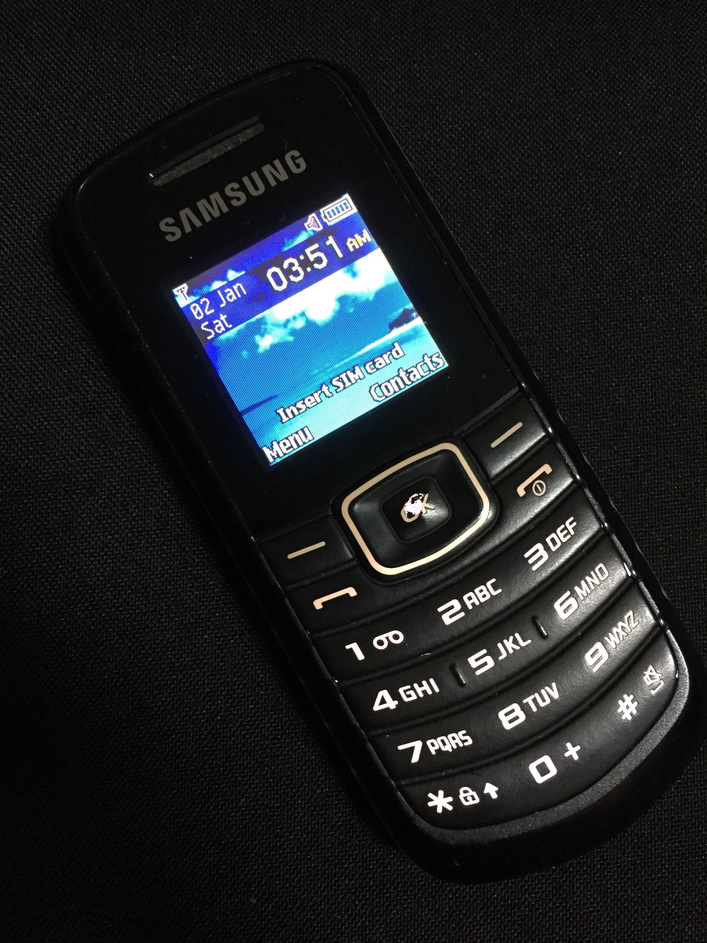 Samsung 2G Phone GT - E1080F wthout battery and charger , Mobile Phones ...