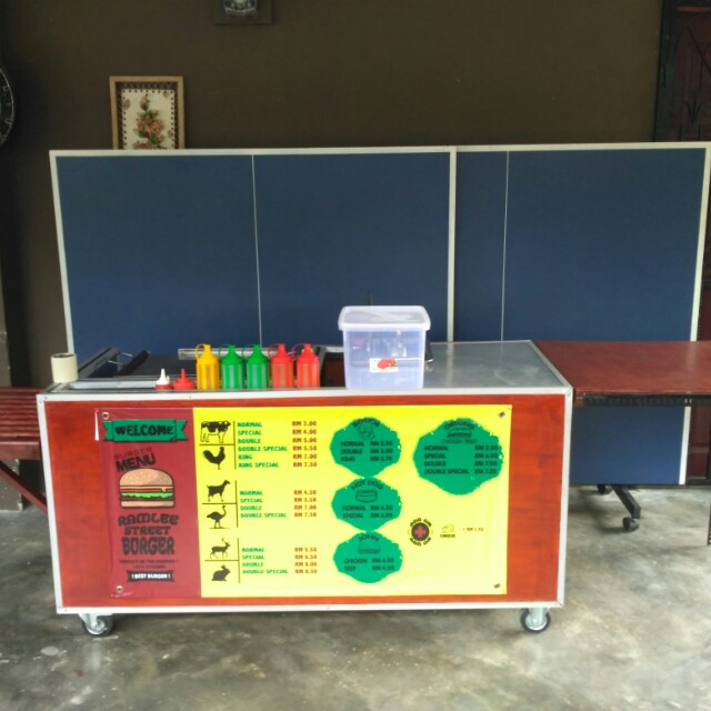 Stall burger complete set in JB, TV & Home Appliances, Kitchen ...