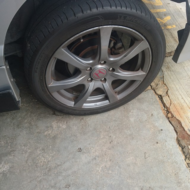 Type r rims, Car Accessories on Carousell
