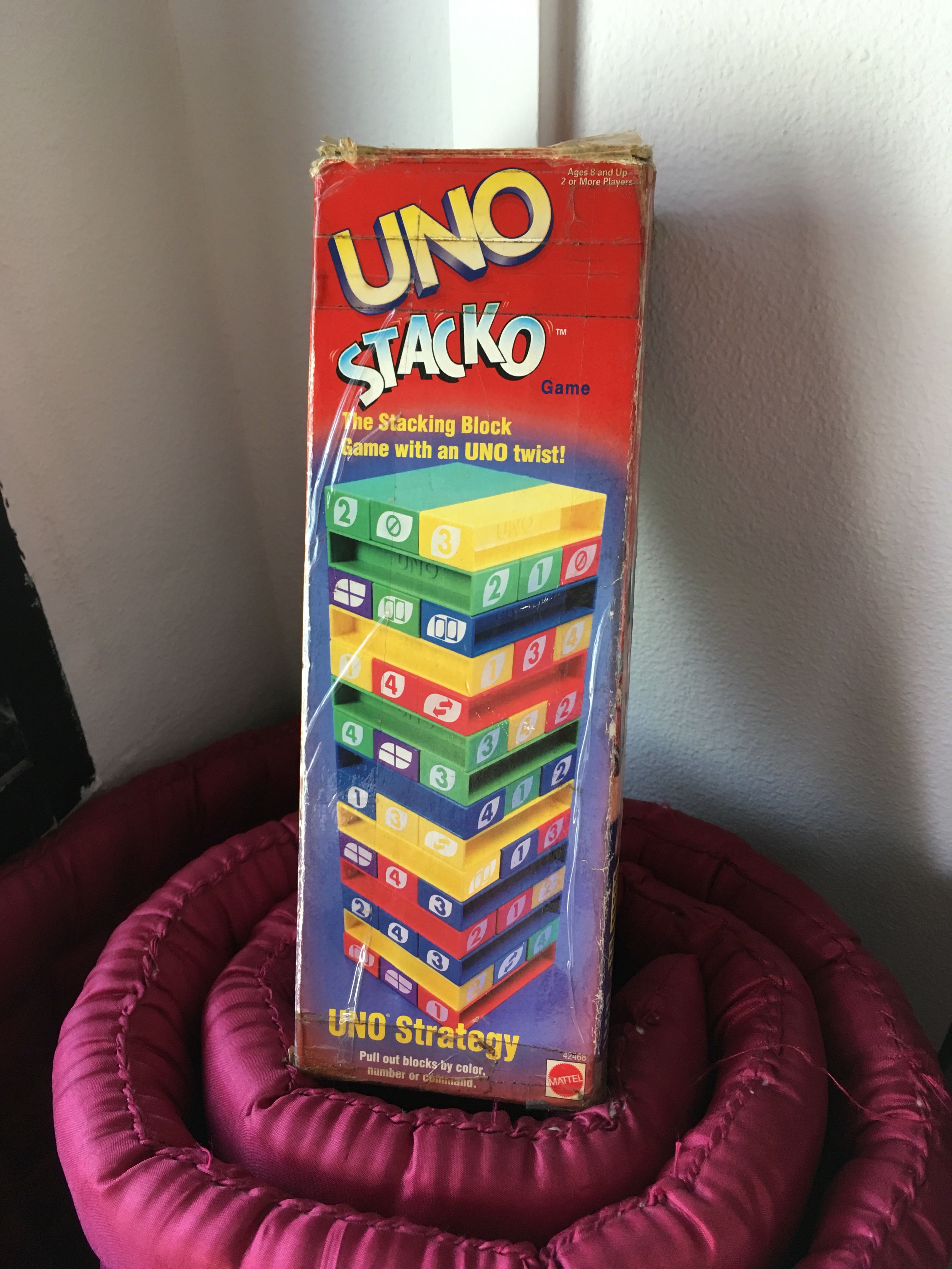 Uno Stacko Original, Hobbies & Toys, Toys & Games on Carousell