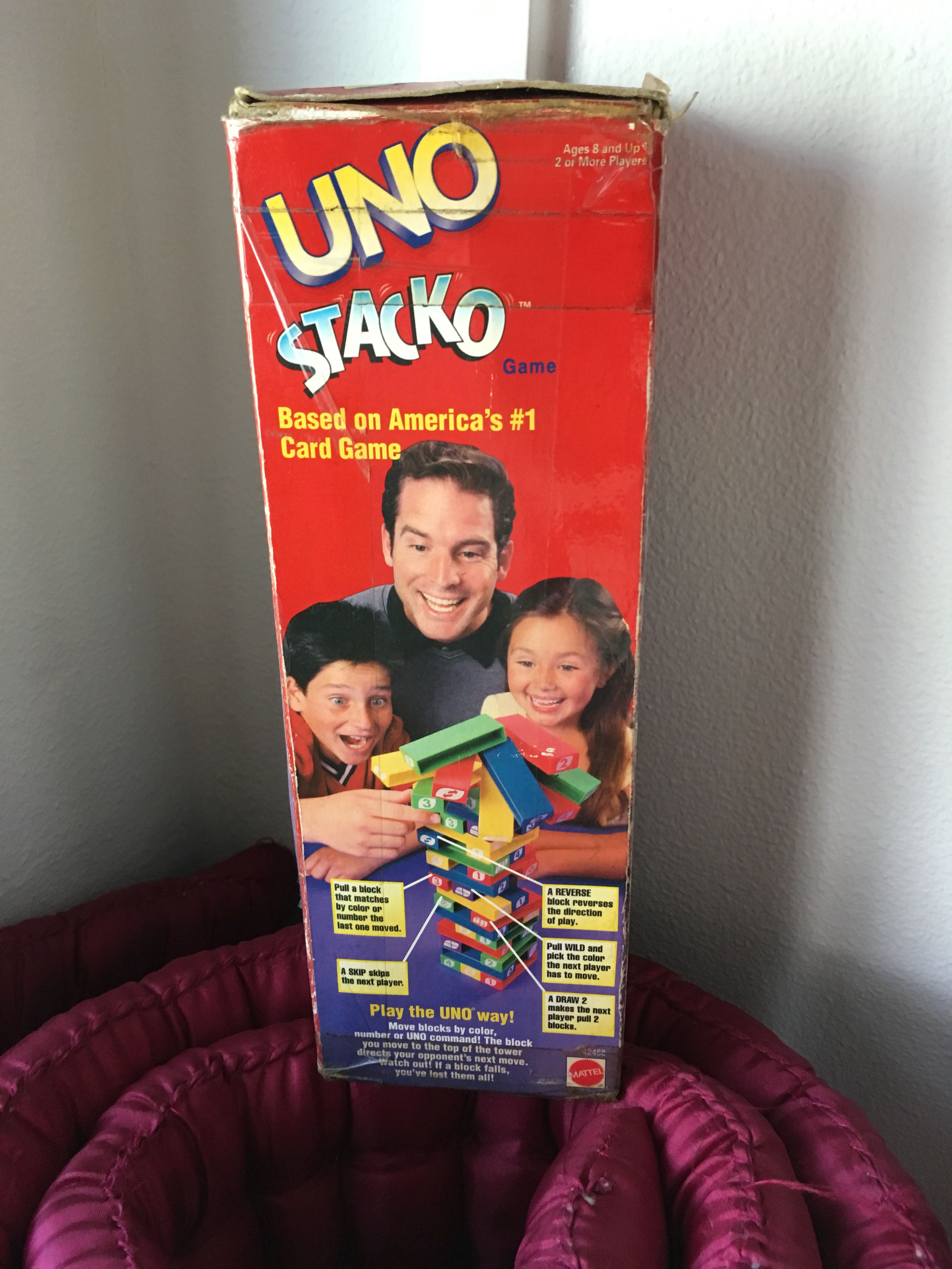 Uno Stacko Original, Hobbies & Toys, Toys & Games on Carousell