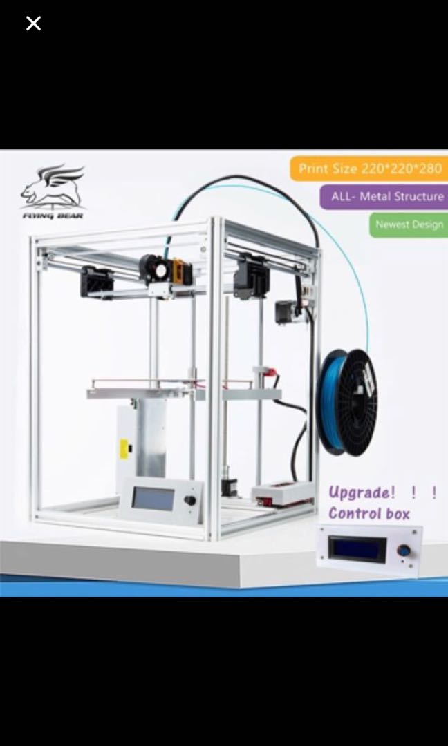 3D printer flying bear P902, TV & Home Appliances, Kitchen Appliances ...