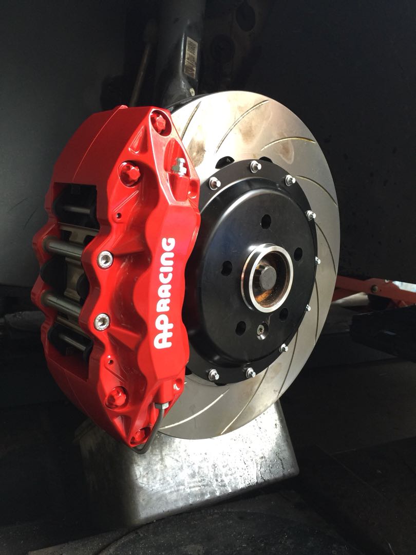 Authentic AP Racing 9040 6pot BBK (Big Brake Kit) with AP Roto 356mm ...